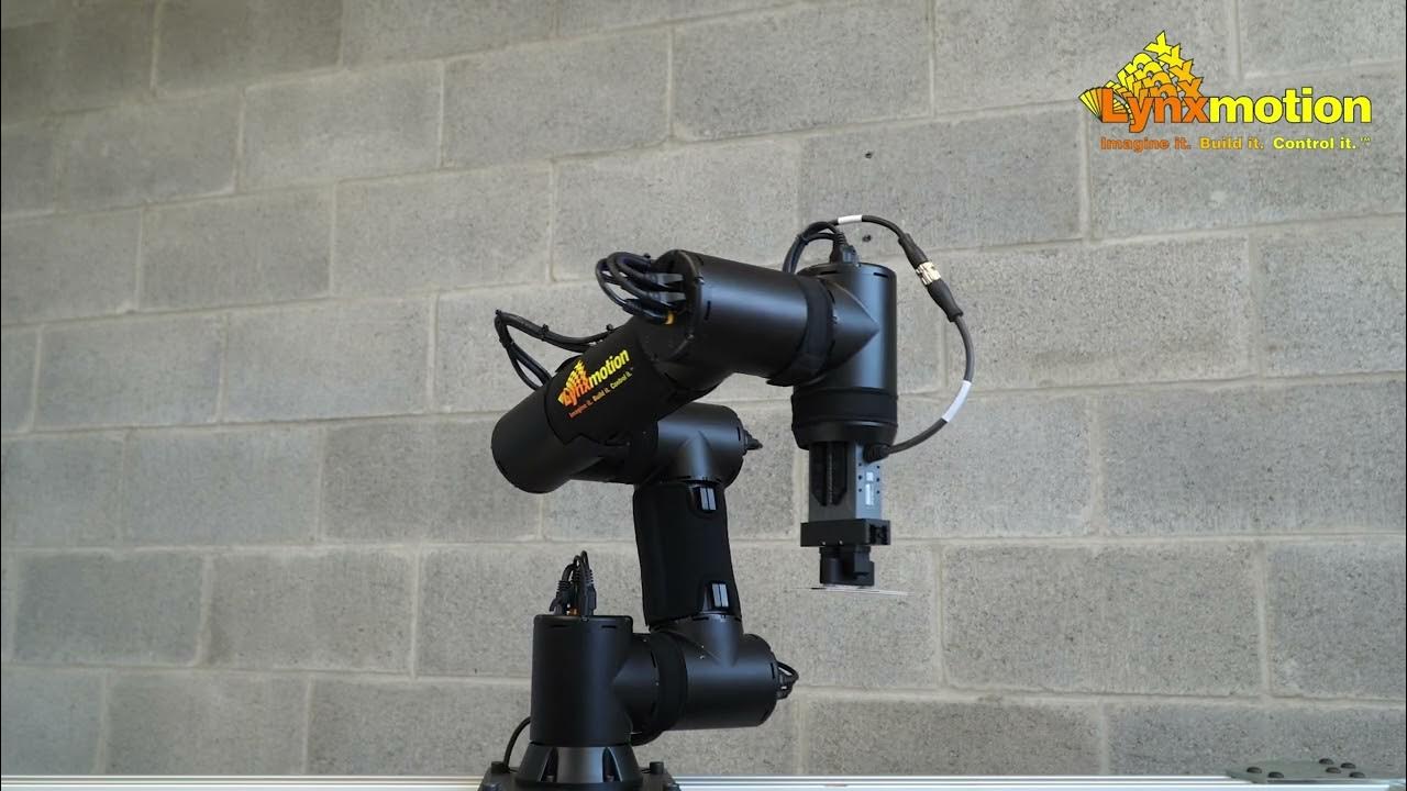 Lynxmotion SES-PRO Modular Robotic Arm by RobotShop.com - YouTube