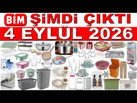 BİM 4 EYLÜL 2026 | HURÇ ORGANİZER ÇEŞİTLERİ | BİM ZÜCCACİYE CAM ÜRÜNLER | BİM AKTÜEL