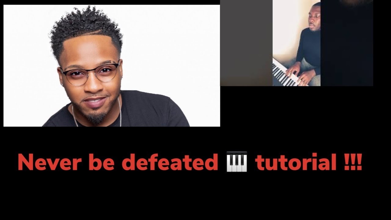 Never be defeated (Piano Tutorial) Rich Tolbert Jr - YouTube