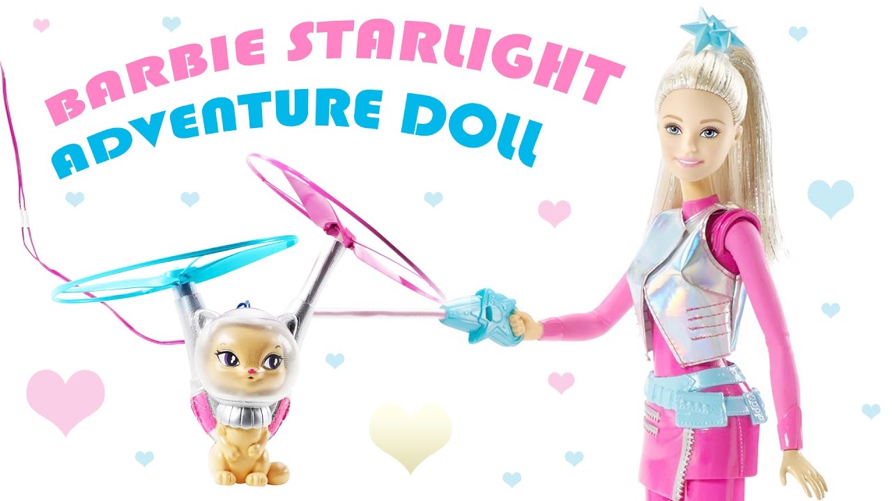 Barbie starlight adventure doll - YouTube
