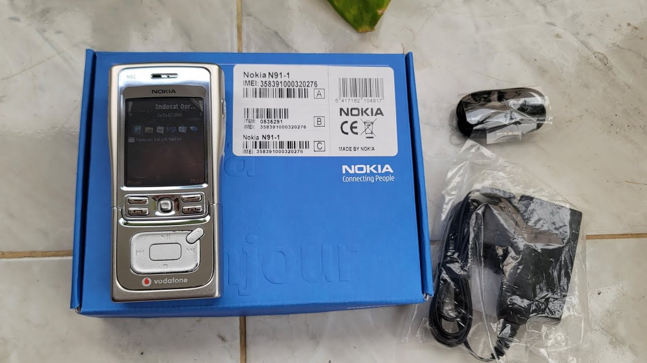 4K 60FPS| UNBOXING NOKIA N91-1 4GB MUSIC EDITION FULLSET BRAND NEW ...