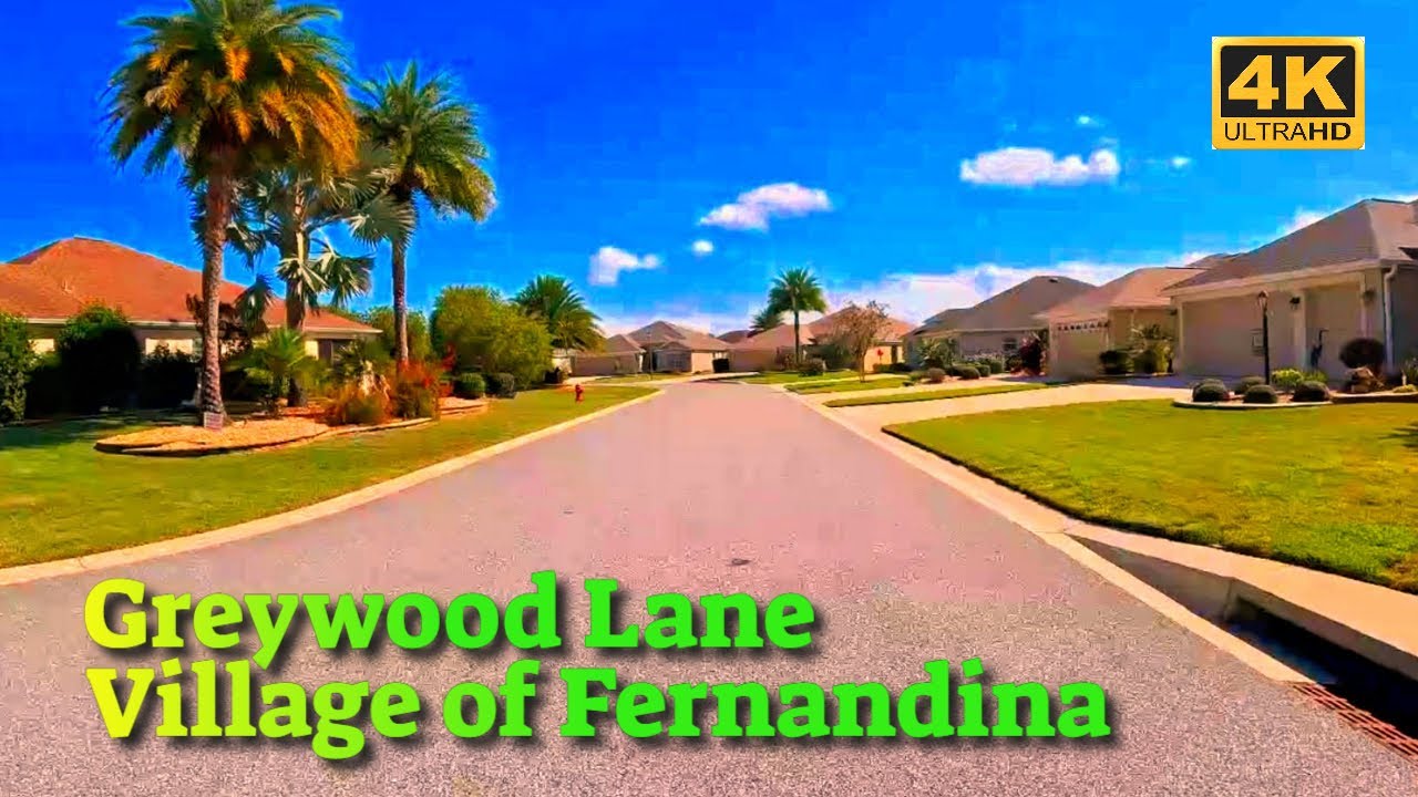 Greywood LN Driving Tour [4K], Village of Fernandina The Villages FL ...