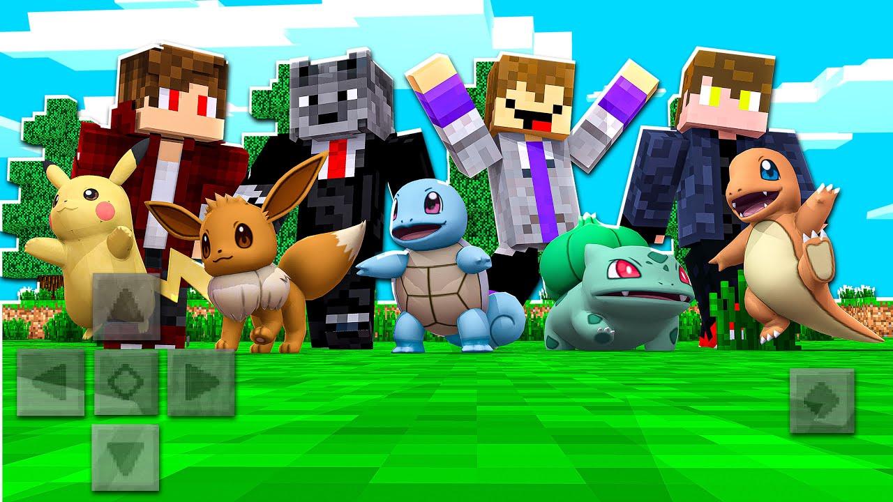 Minecraft Pe Pokémon De Celular 1 PokÉmon Inicial Na Nova SÉrie De