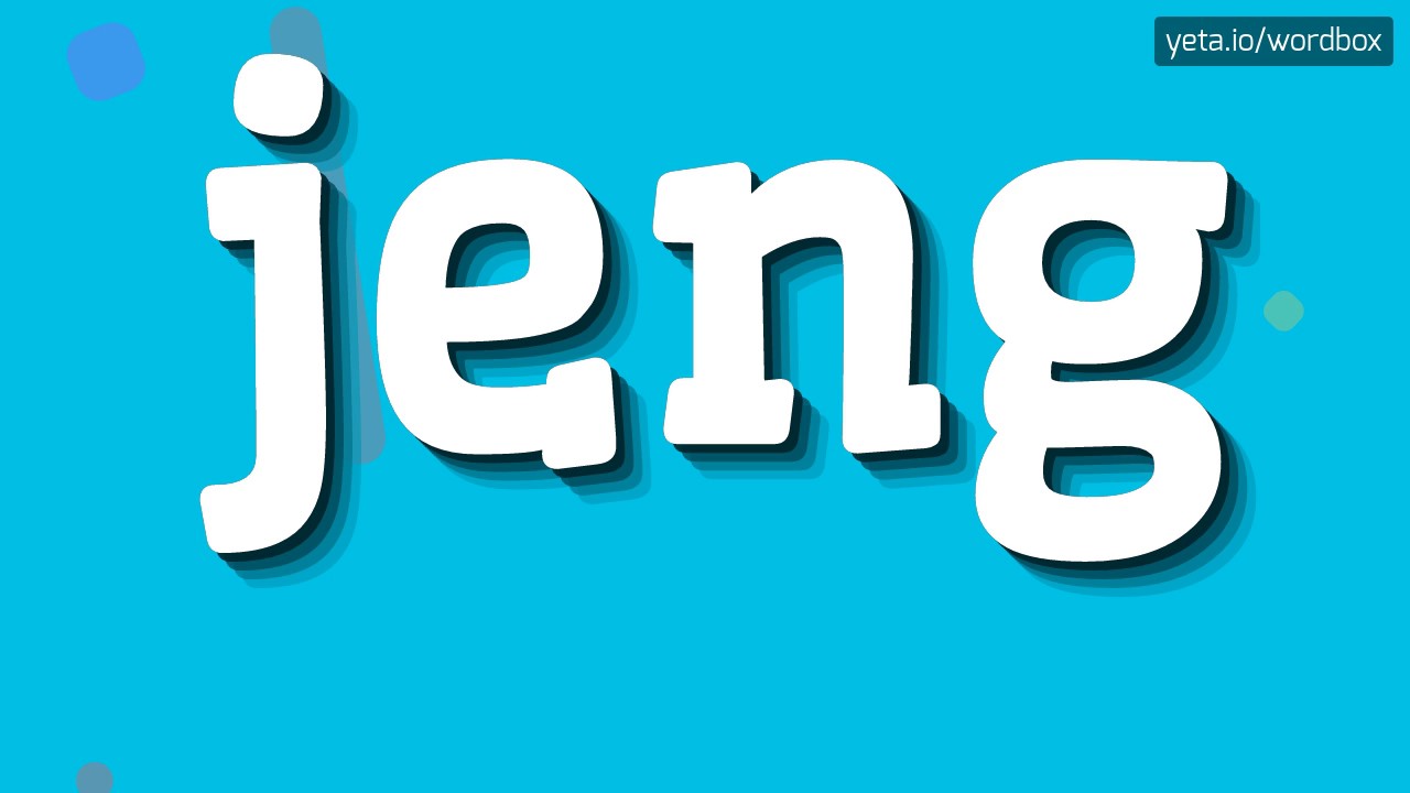 JENG - HOW TO PRONOUNCE IT!? - YouTube