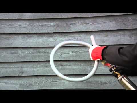 Propane sound cannon shooting fast - YouTube