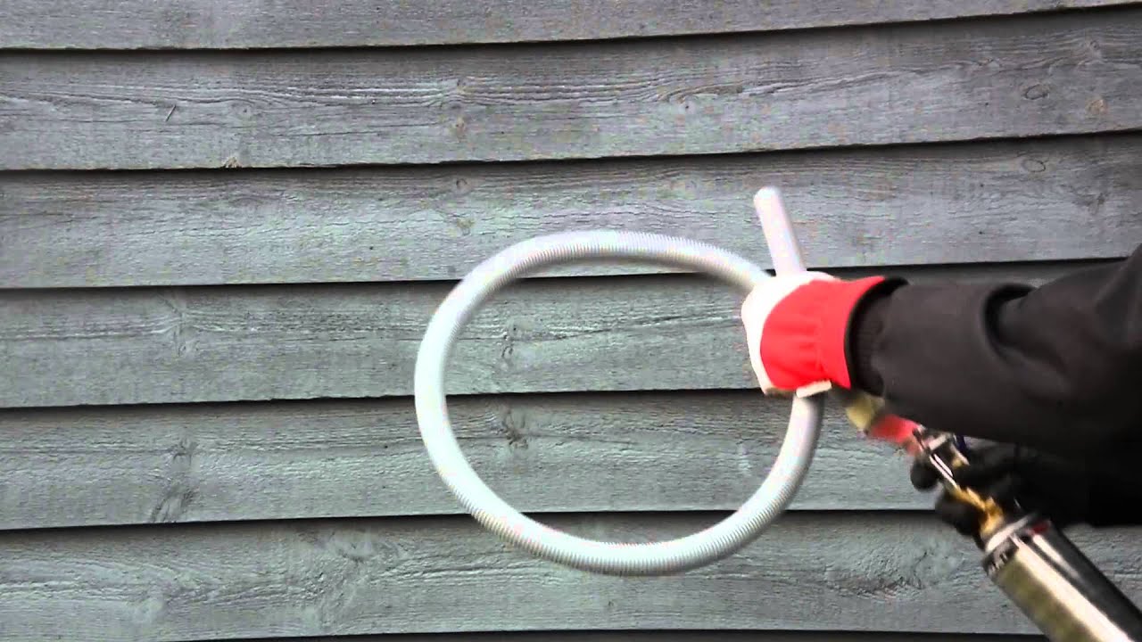 Propane sound cannon shooting fast - YouTube