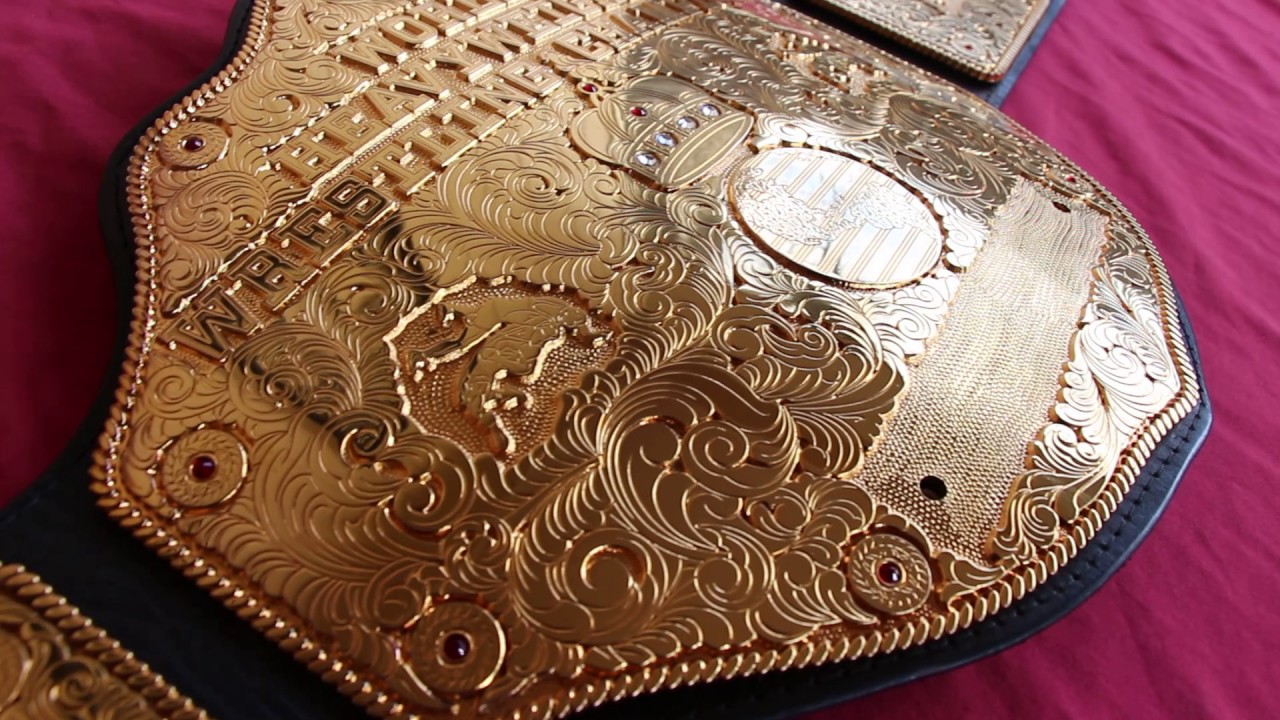 wcw style big gold hand texturing - YouTube