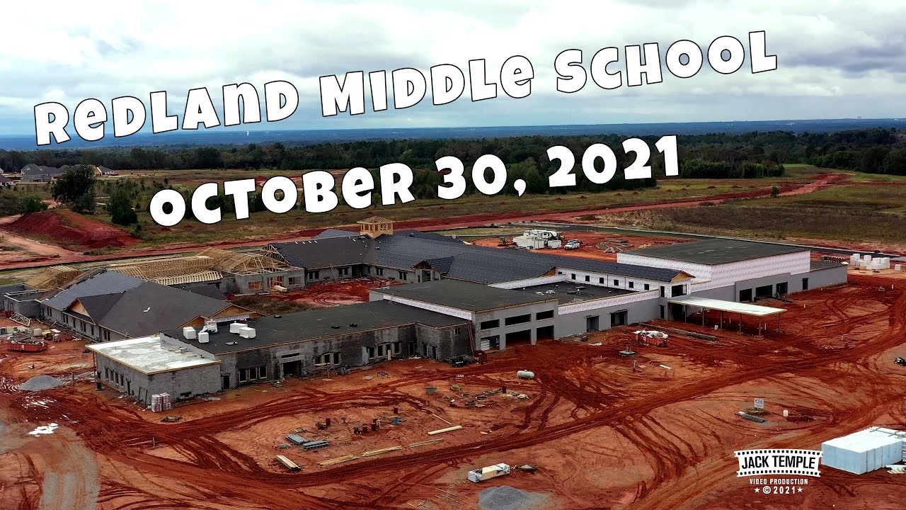 Progress at the Redland Middle School October 30, 2021 - YouTube