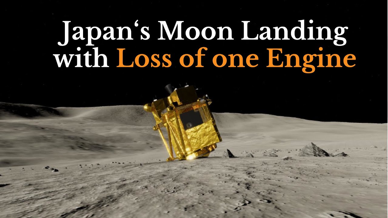 Moon Landing revealed by Japan | SLIM Lander | Pinpoint Landing | JAXA ...