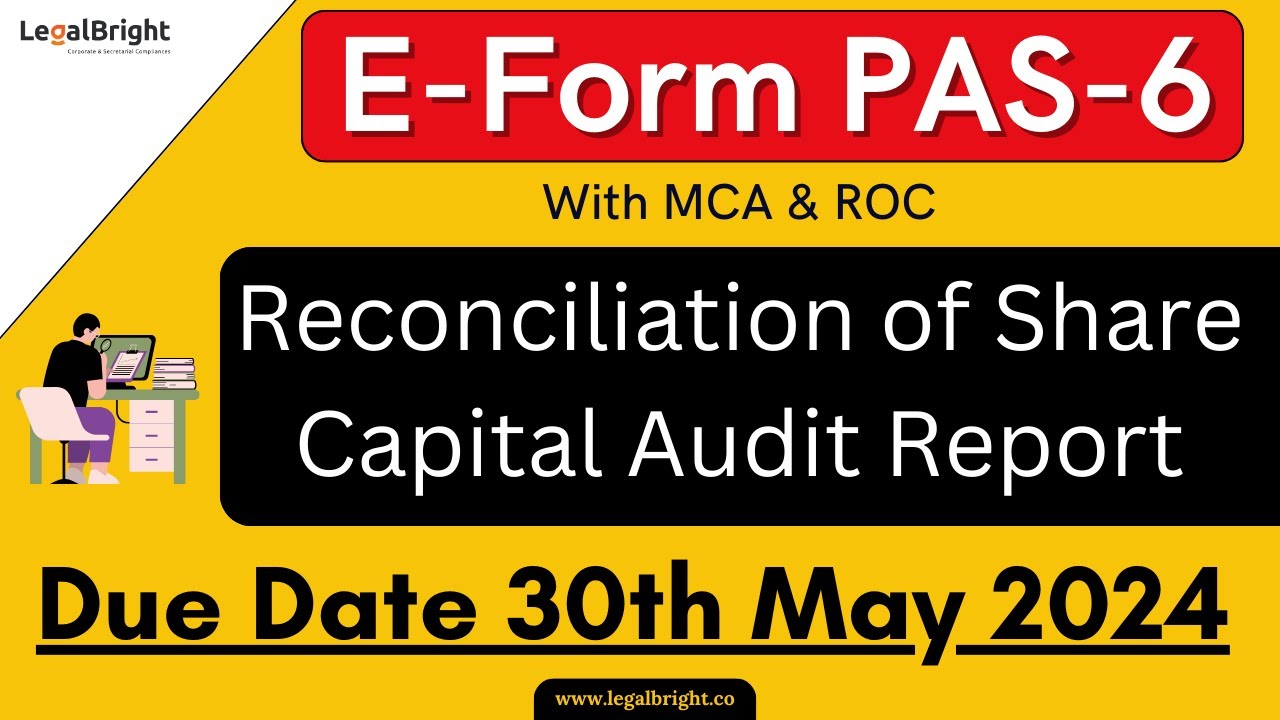 E-Form PAS-6 | Due Date 30th May 2024 | Penalty | Contents ...