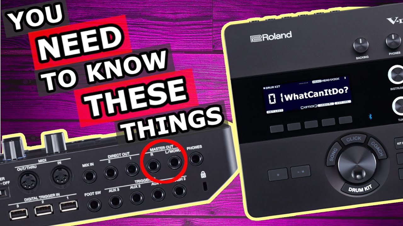 6 THINGS You NEED TO KNOW About Your Electronic Drum Module - Beginners ...