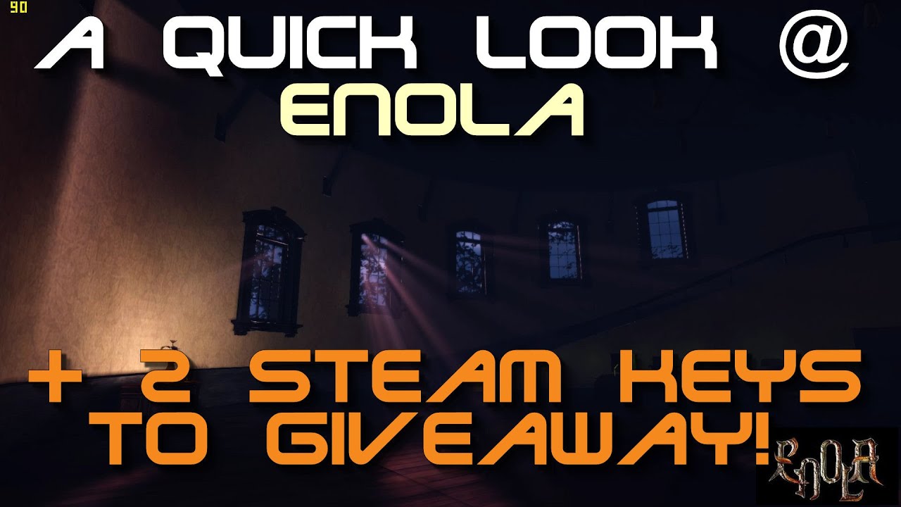 A Quick Look @ 'Enola' + 2 Steam Keys to Giveaway! (ENDED) - YouTube