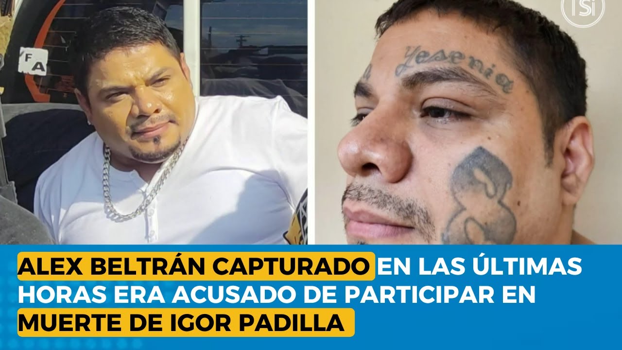 Alex Beltrán, capturado en las últimas horas, era acusado de participar ...