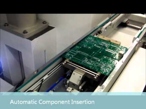 友上科技異形零件插件機 Odd Form Components Insertion Machine - YouTube