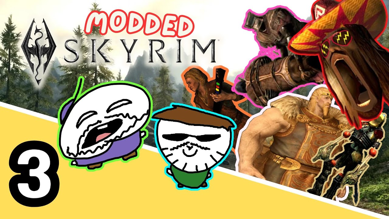 Slaying our First Macho Man Randy Savage in SKYRIM - YouTube