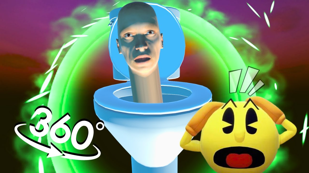 Skibidi Toilet 360° - PAC-MAN MULTIVERSE | VR/360° Experience - YouTube