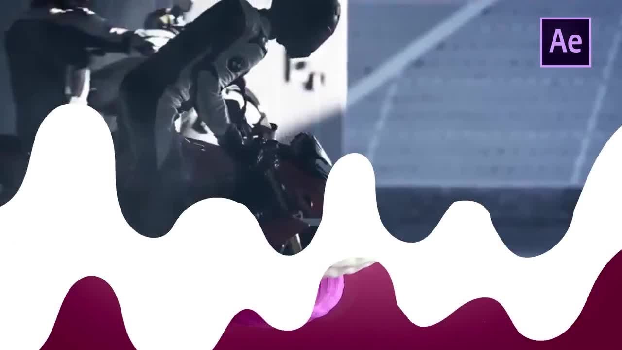 Dynamic Cartoon Transitions After Effects Templates - YouTube