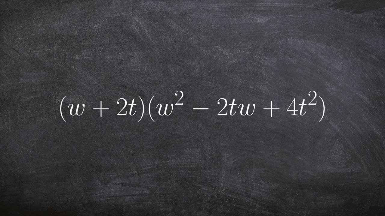 Multiplying a Binomial by a Trinomial - Math Tutorial - YouTube