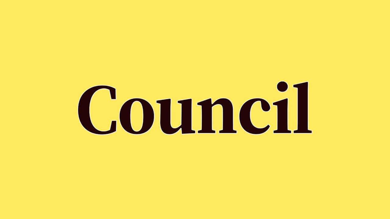 Council Pronunciation and Meaning - YouTube