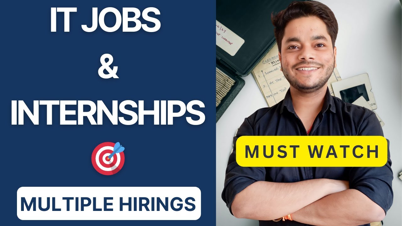 🚀 Software Developer & Internship 2025 Jobs | Python, SQL, Remote Work, Freshers Hiring 💼 - YouTube