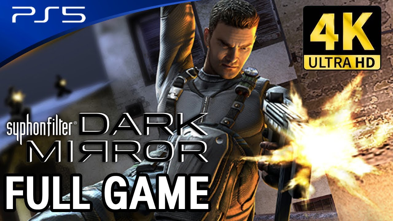 Syphon Filter: Dark Mirror PS5 4K 60FPS Full Game Longplay Walkthrough ...
