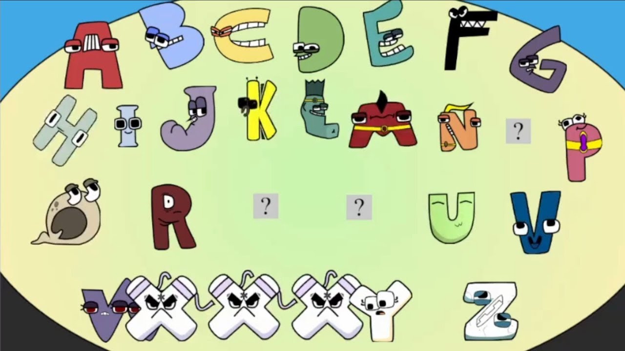 Alphabet Lore Band V4 but better - YouTube