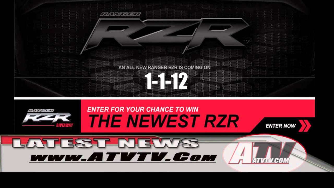 ATV Television Latest News - New RZR Coming 1-1-2012 WIN IT! - YouTube