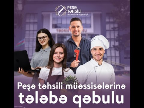 Peşə məktəblərinə qəbul qaydaları