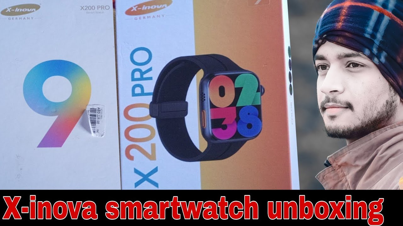 X-inova 9 smartwatch unboxing #smartwatch #x-inova#androidphone #vairl ...