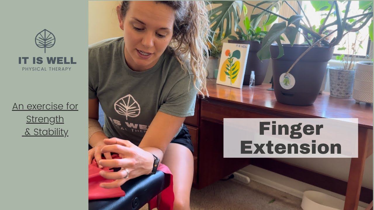 Finger Extension - Tennis Elbow Strength - Extensor Digitorum Strength ...