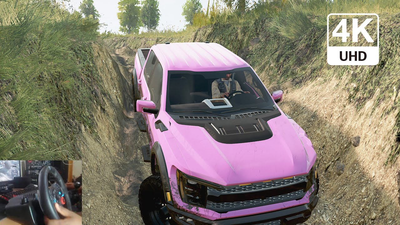 2021 Riptar Drive Kales River SnowRunner Logitech G29 Gameplay 4K60 UHD ...