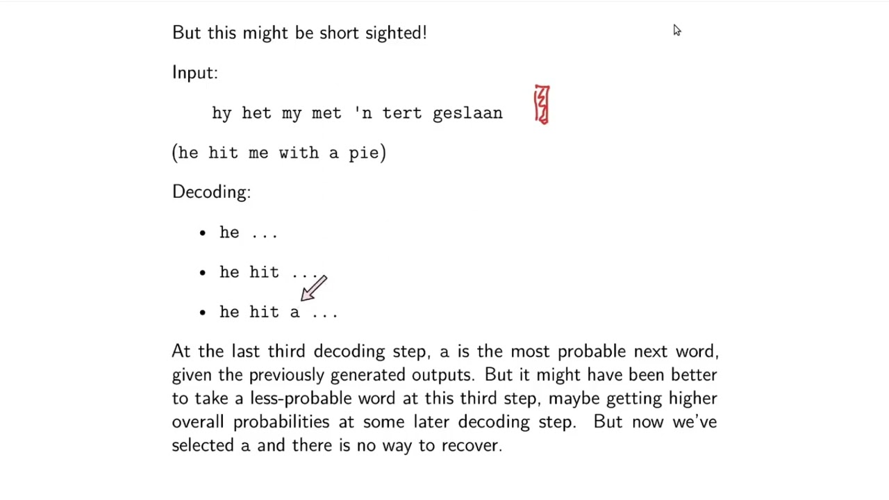 NLP817 10.4: Greedy decoding - YouTube