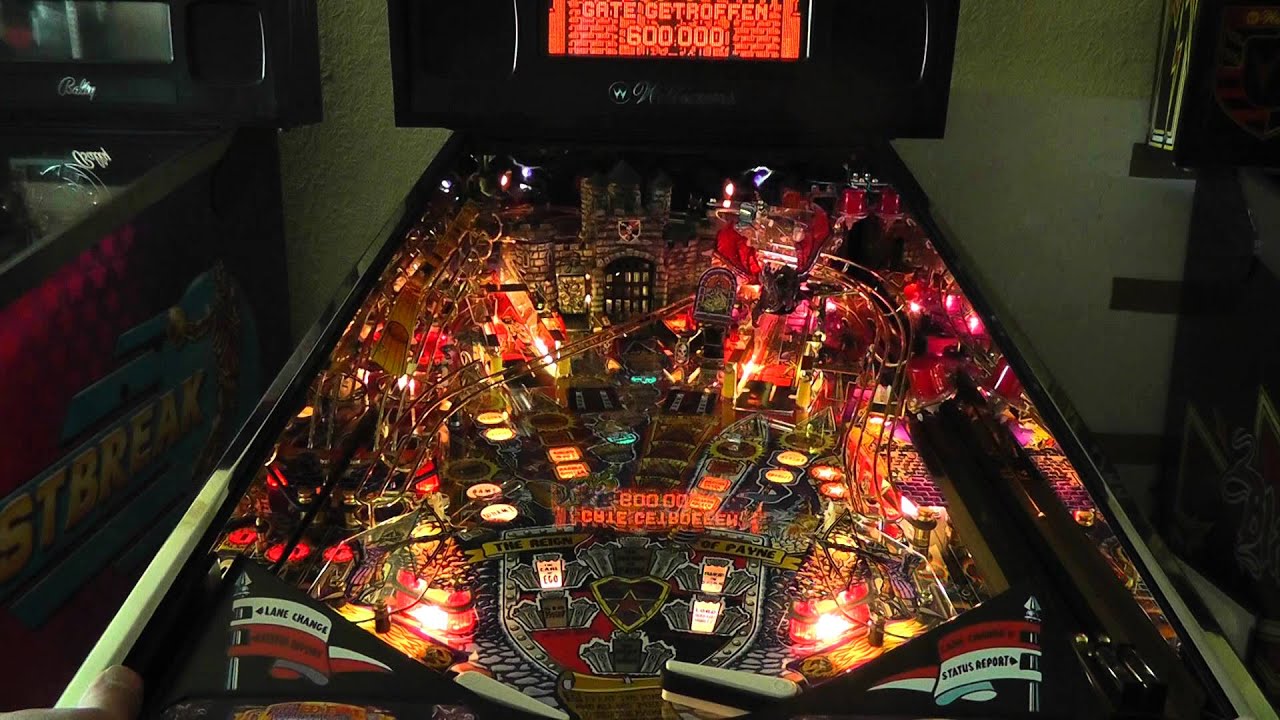 Medieval Madness restauriert 2015 Pinball Paradise Flipper Automaten ...