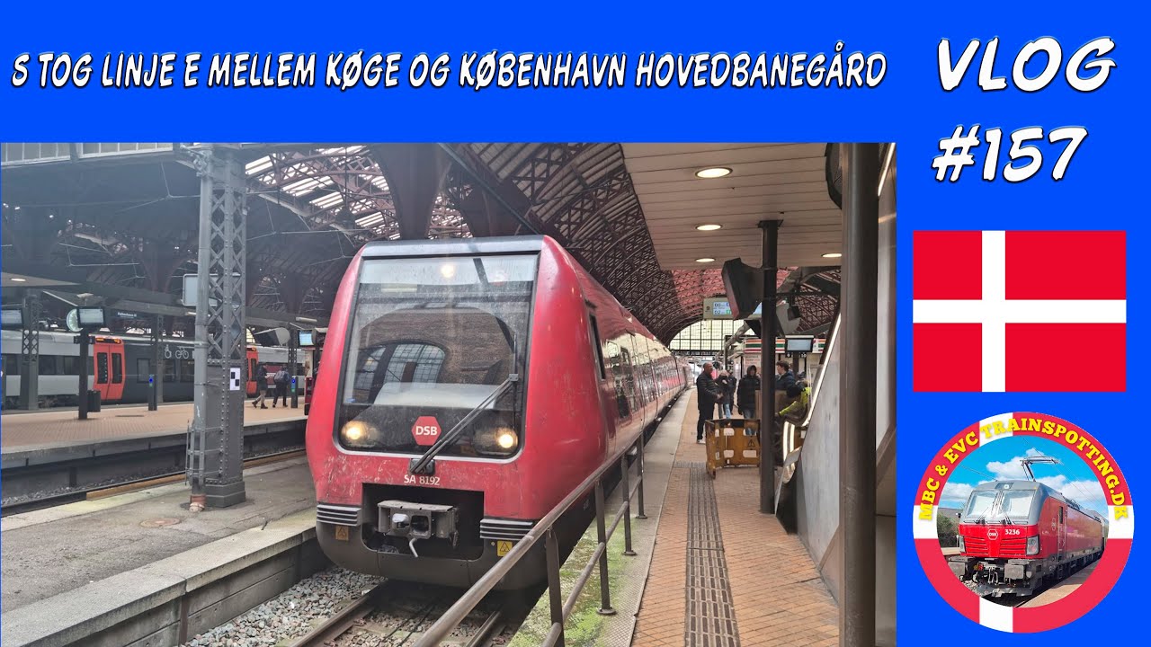 S tog linje E mellem Køge og København Hovedbanegård | Trip report ...