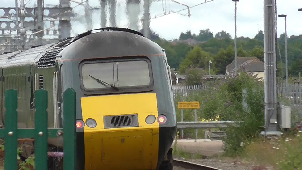 GWR HST no's: 43042-43016 @ STJ {2U14} 08/07/2020. - YouTube