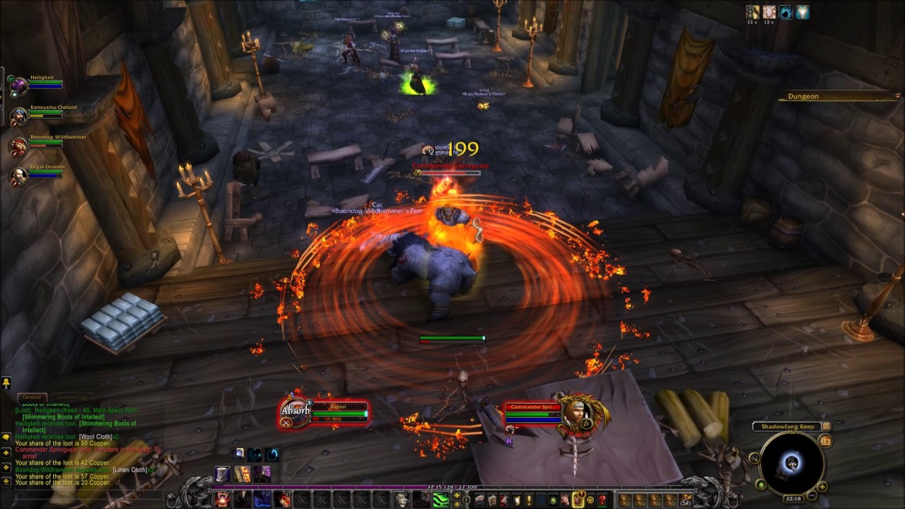 WoW Legion - Low lvl Druid tanking! Guardian Druid - YouTube