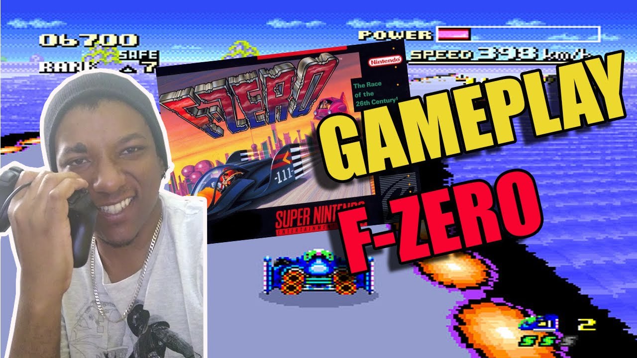 GAMEPLAY - F-ZERO DE SUPER NINTENDO (SNES) - YouTube