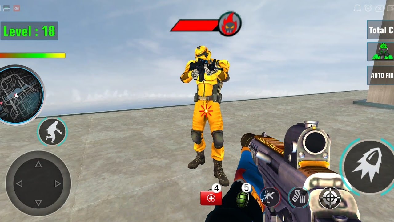 Fps Robot Shooting : Gun Games Android Gameplay #9 - YouTube