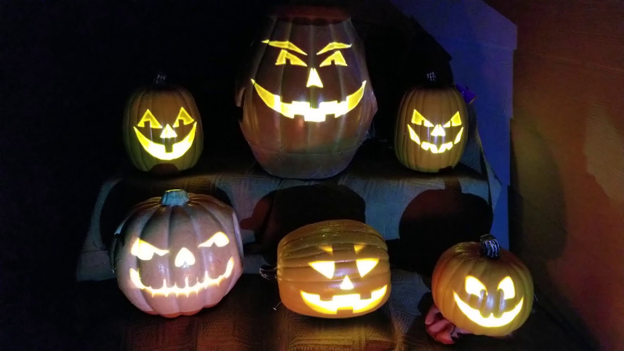 Pumpkin Animation. Halloween 2018 - YouTube