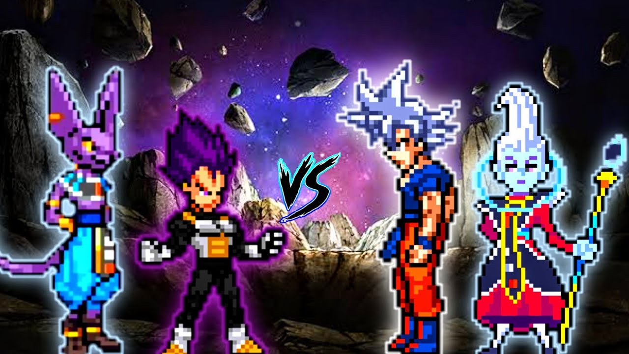 Vegeta OP (all form) & Beerus OP (all form) VS Goku TP OP (all form ...