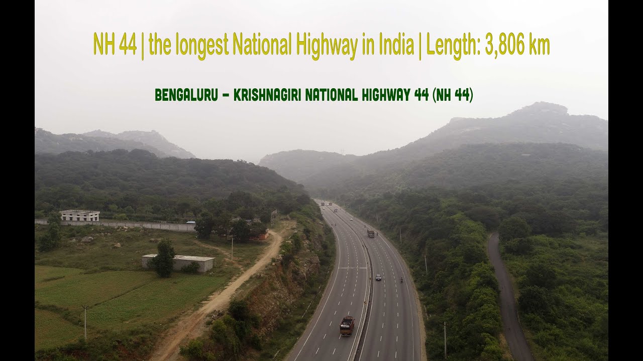 Krishnagiri - Bangalore National Highway 44 (NH 44) - YouTube