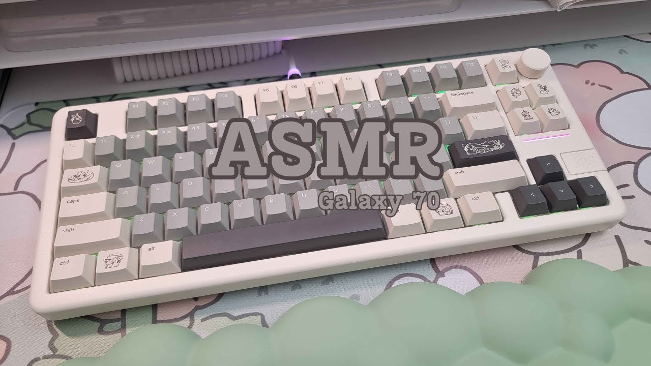 ASMR Galaxy70 typing The Call of Cthulhu by H.P. Lovecraft - Ch. 1 ...