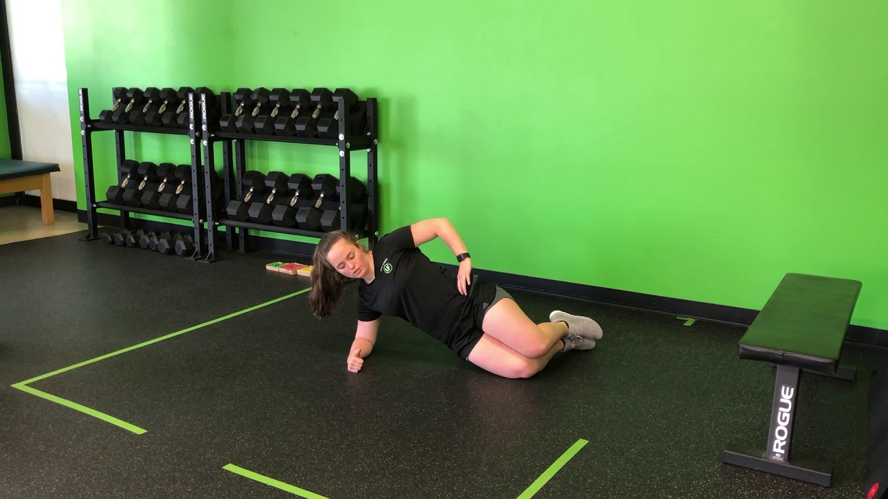 Unity Fitness - Bent Knee Side Plank - YouTube