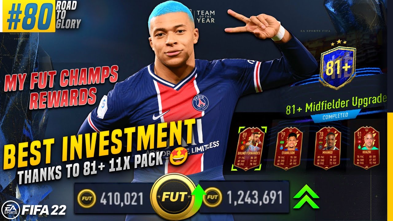 FIFA 22 • Road To Glory #80 • BEST INVESTMENT - 1.2M COINS • FUT CHAMPS ...