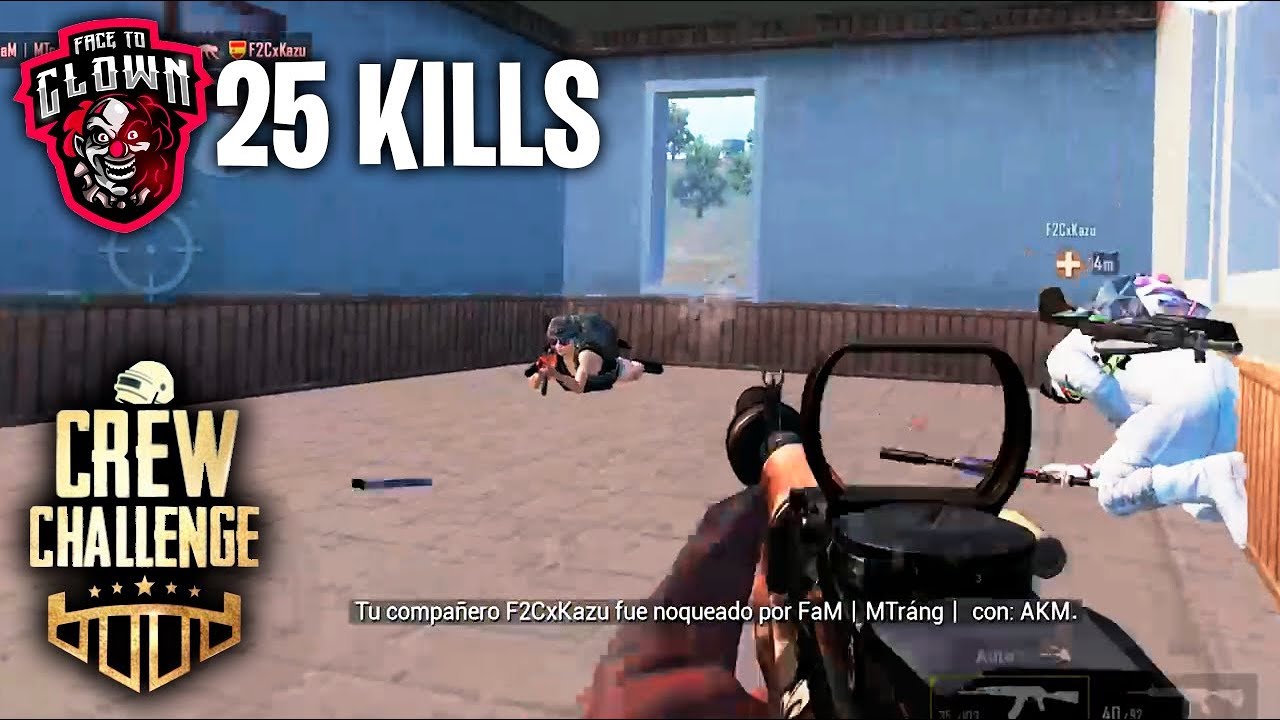 ¡PRIMERA PARTIDA DE LA CREW CHALLENGE CON MI EQUIPO DE PUBG MOBILE ...