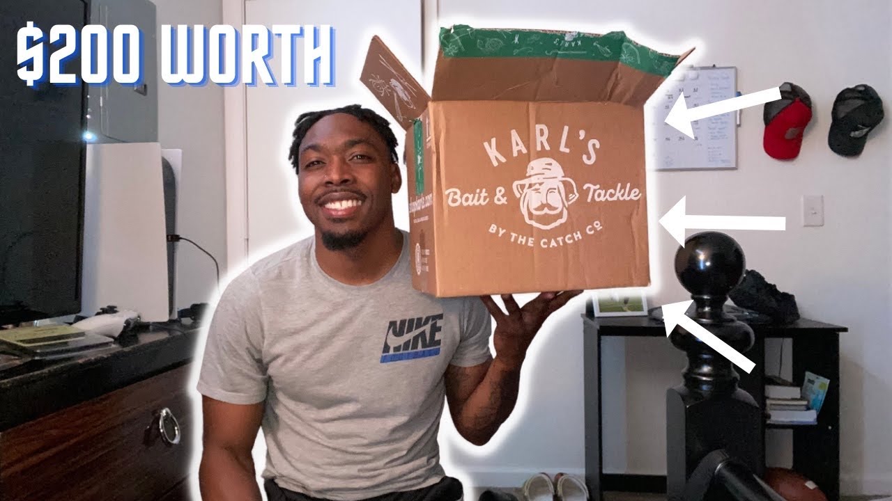 I Recieved Over $200 Worth Of BASS Fishing Lures In The Mail $$$ - YouTube