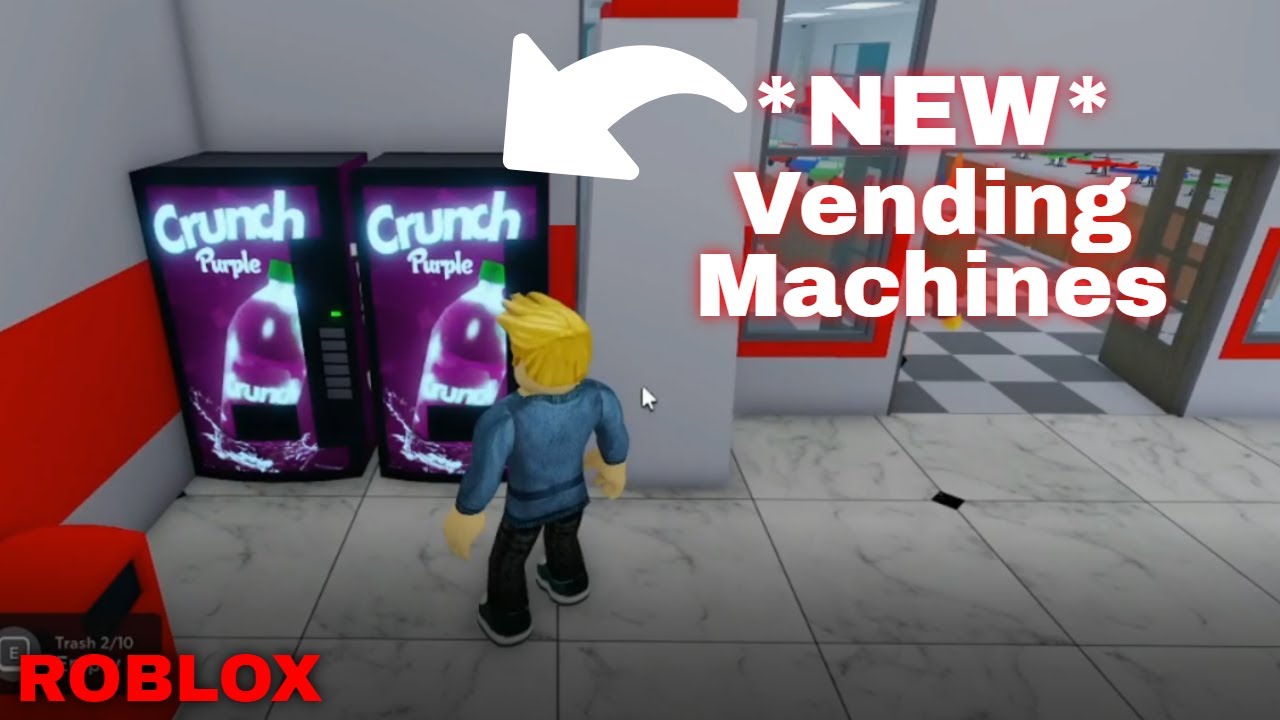 *NEW* Vending Machine Update | Roblox Retail Tycoon 2 - YouTube