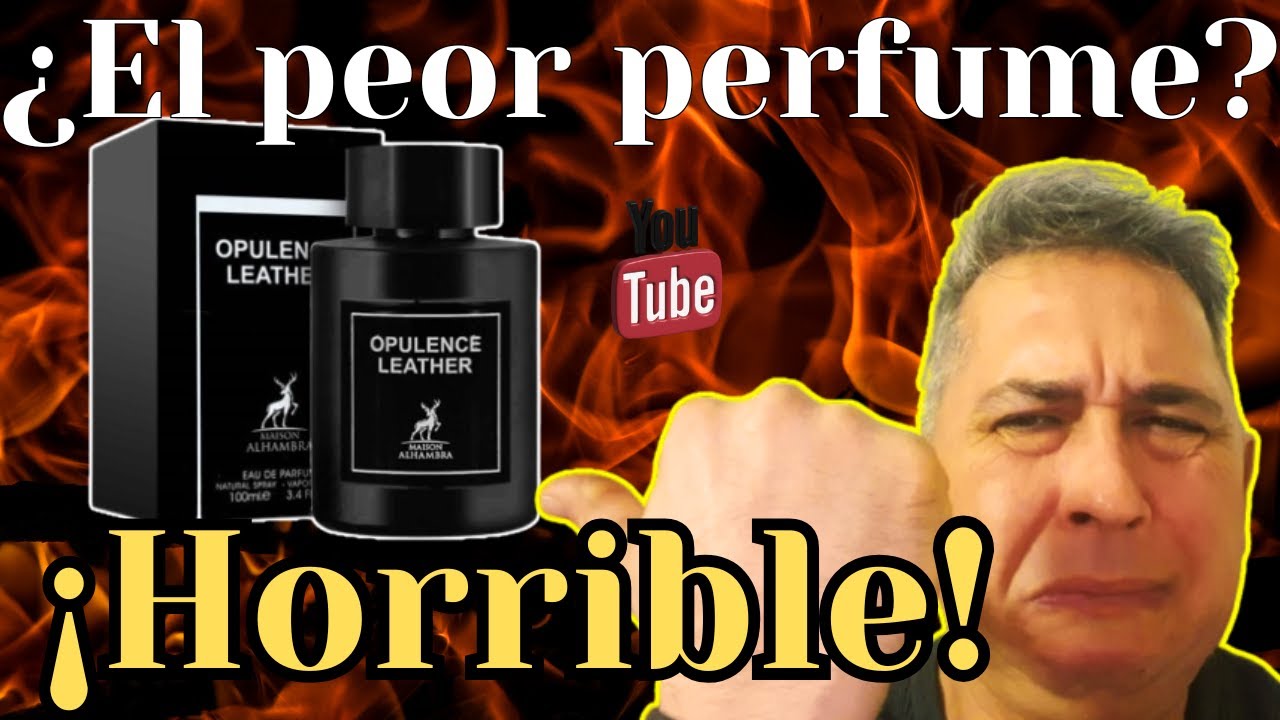OPULENCE LEATHER: ¿EL PEOR PERFUME? 🤢 - YouTube