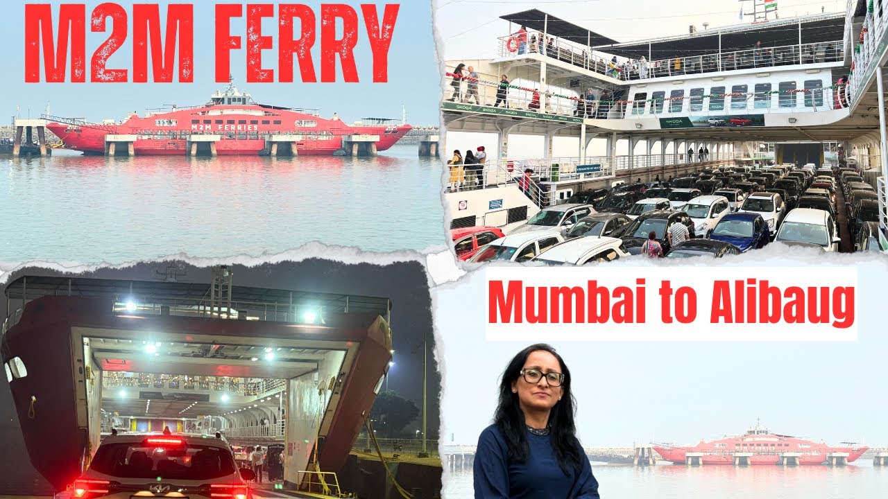 M2M Ferry Mumbai To Alibaug | M2M Tour - YouTube