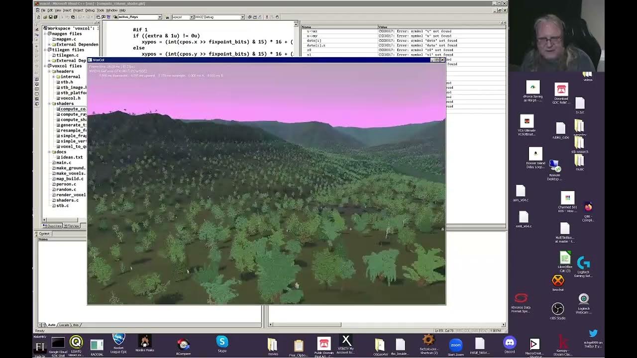 Sean Barrett explains his GPU compute shader voxel raycasting engine - YouTube